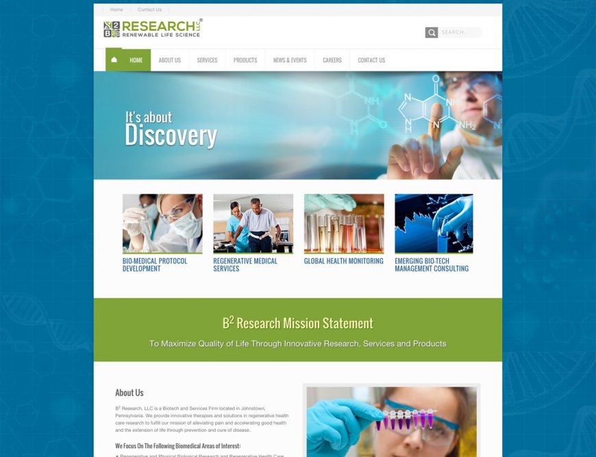 B2 Research Website - Web Design and Development Company in Northern ...